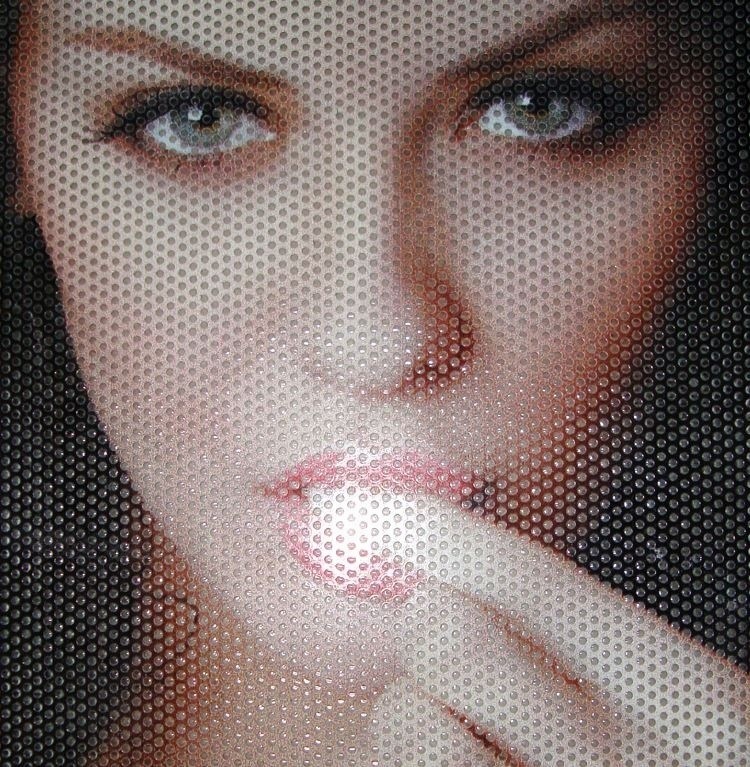 Plastic Perforated One Way Vision Film With Removable Back Glue Uniform ...